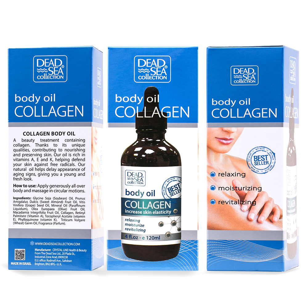 Collagen Body Oil Dead Sea Collection