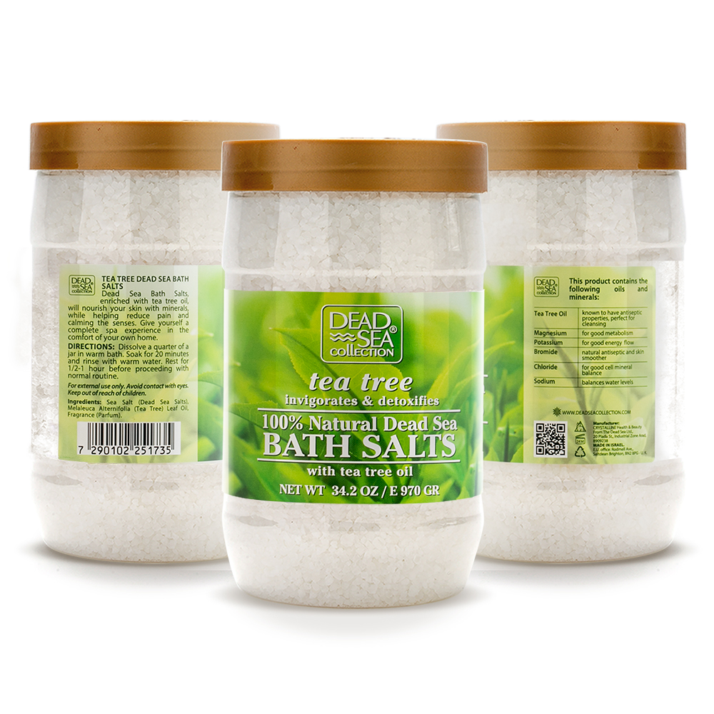 Tea Tree Bath Salts - Dead Sea Collection