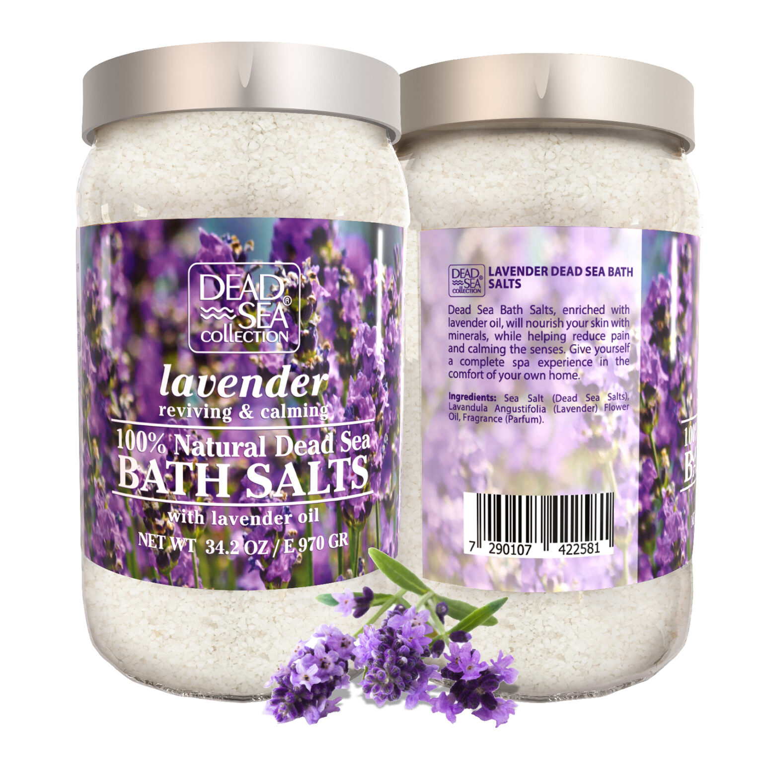 Coconut Bath Salts - Dead Sea Collection