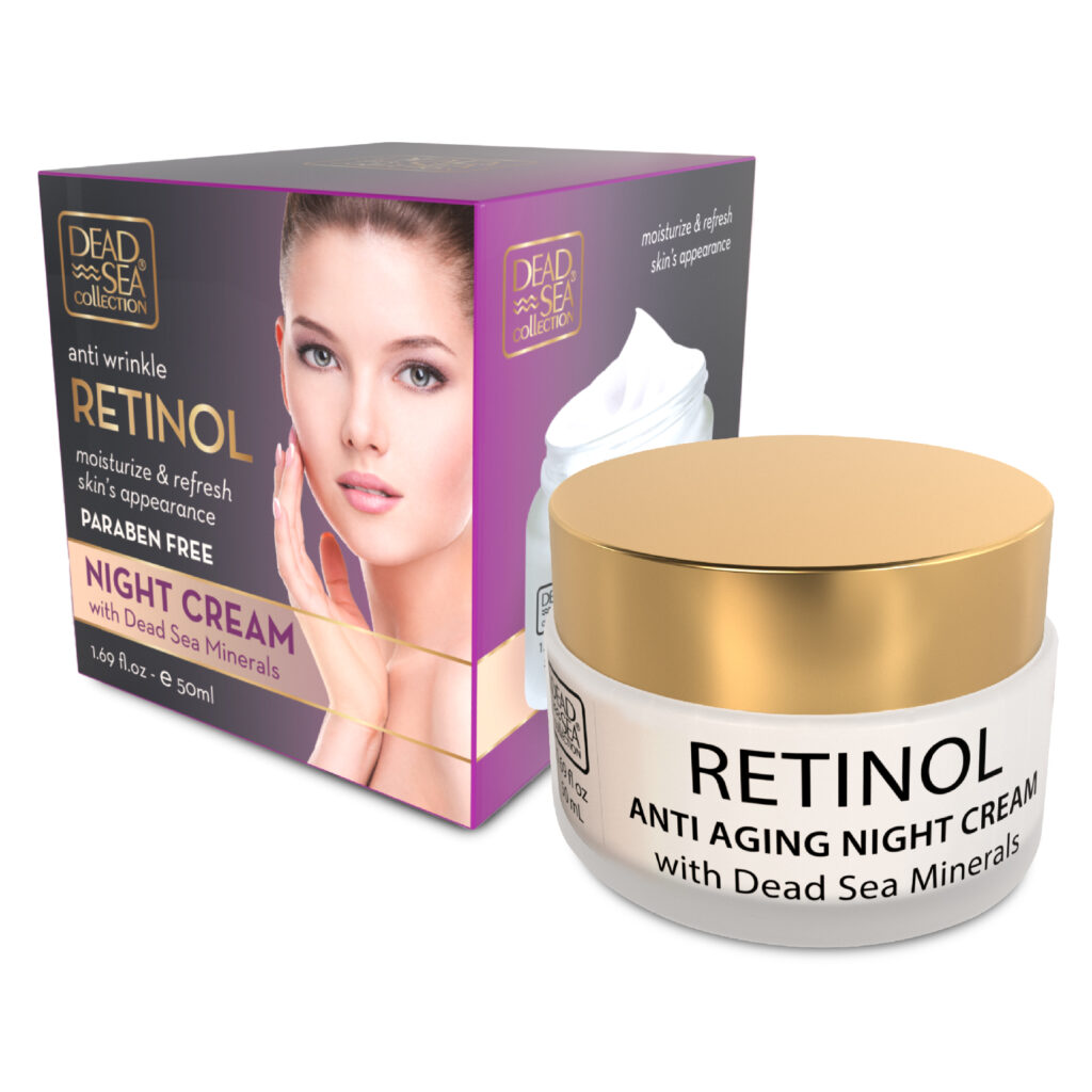 Retinol Anti Wrinkle Night Cream Dead Sea Collection