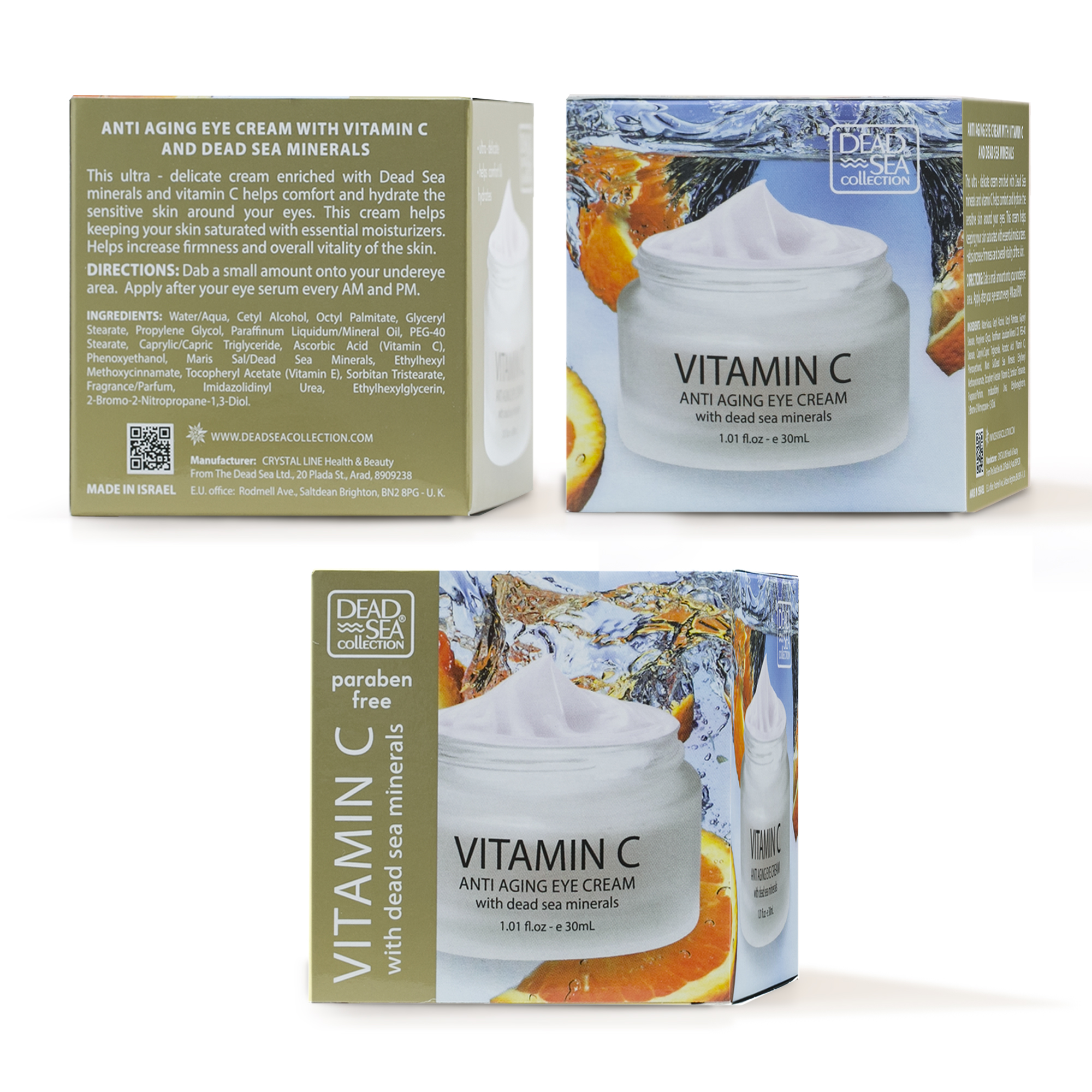 Vitamin C Eye Cream Dead Sea Collection