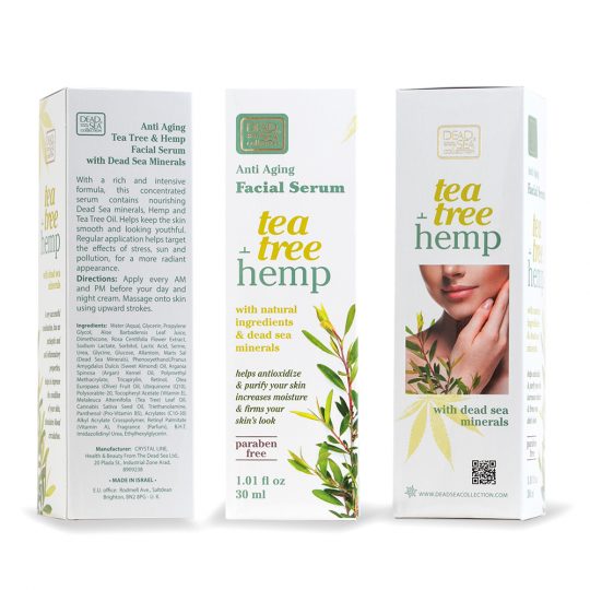 Hemp & Tea Tree Facial Serum - Dead Sea Collection