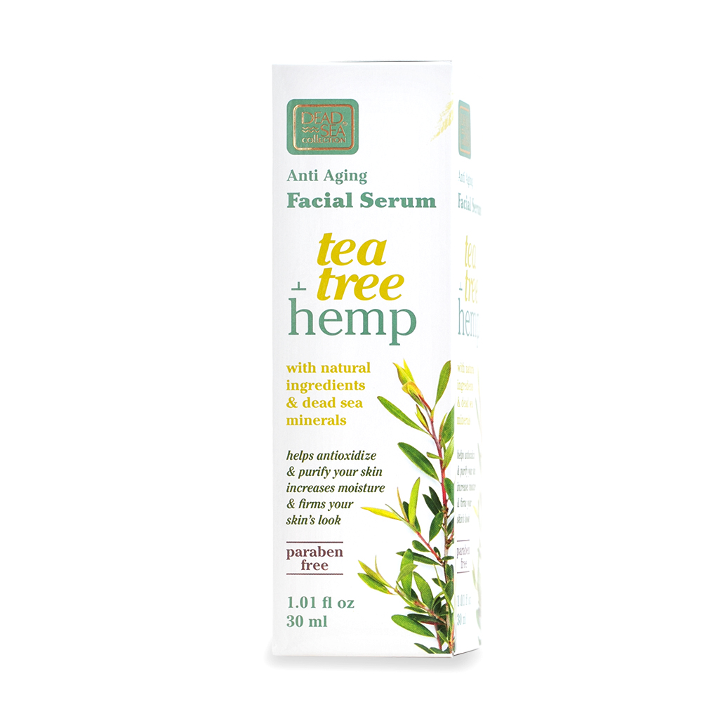 Hemp & Tea Tree Facial Serum - Dead Sea Collection
