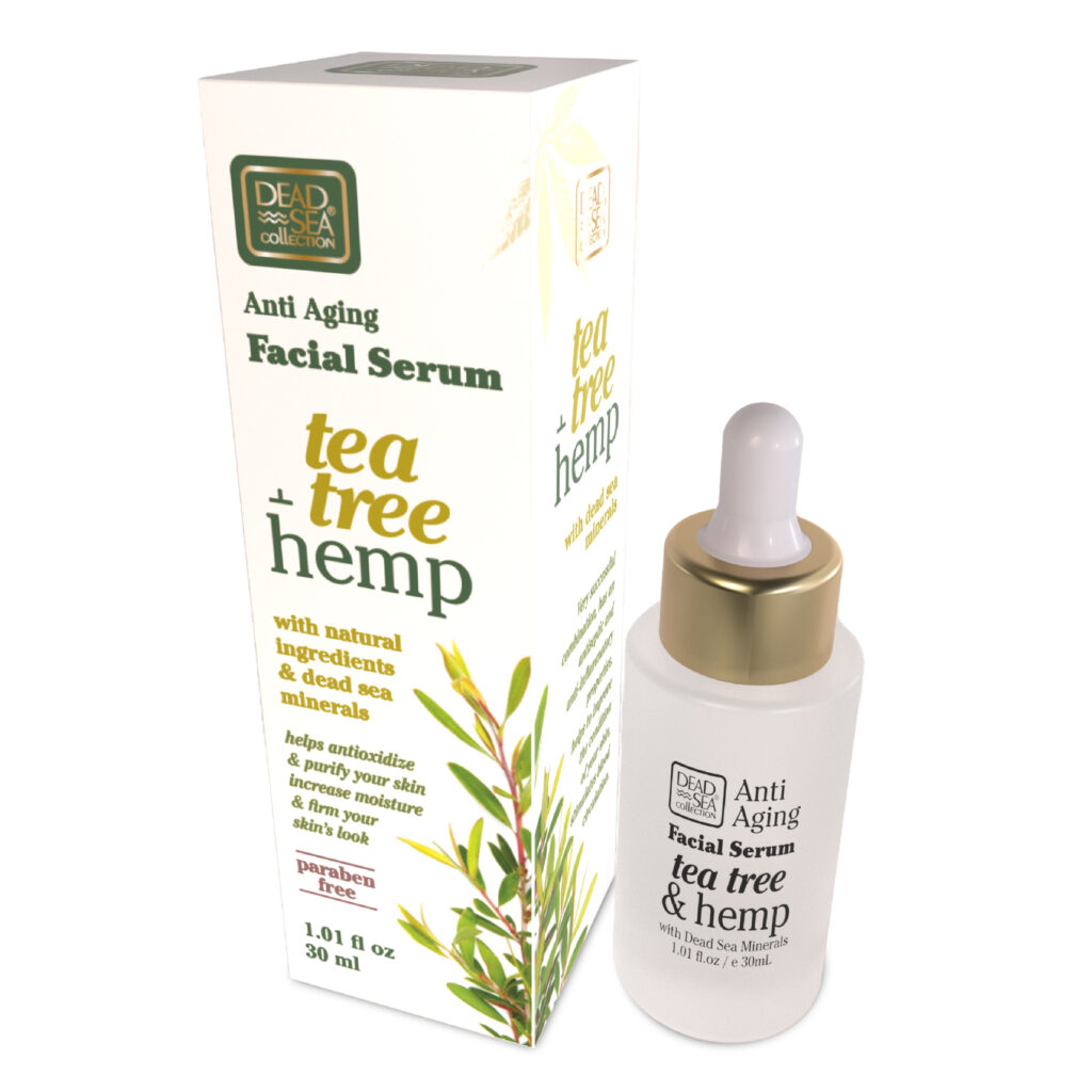 Hemp & Tea Tree Facial Serum - Dead Sea Collection