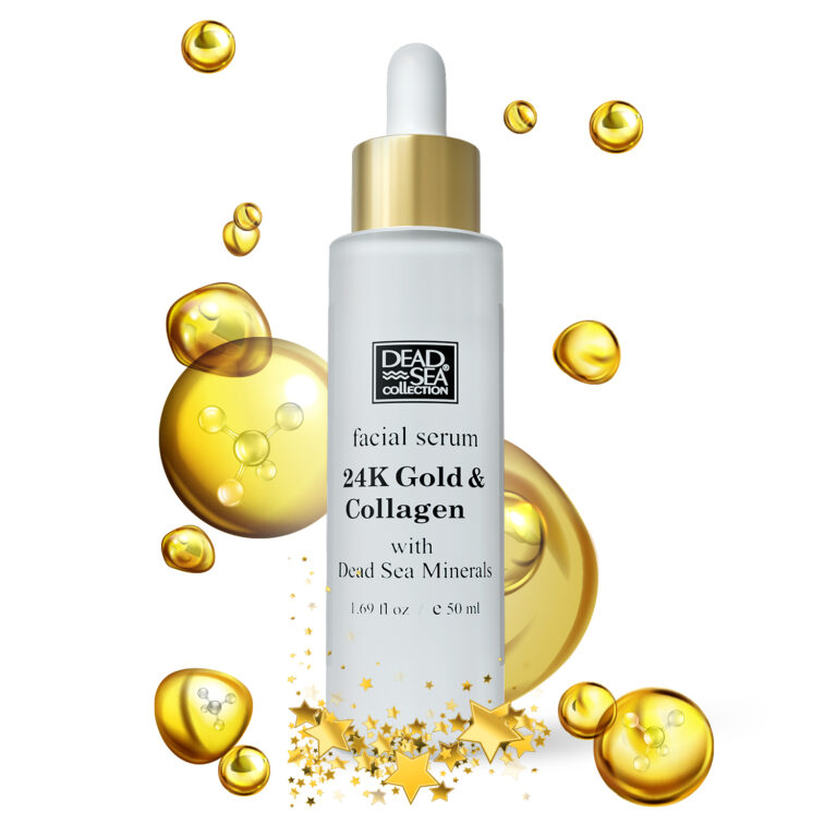 24k Gold & Collagen Facial Serum - Dead Sea Collection