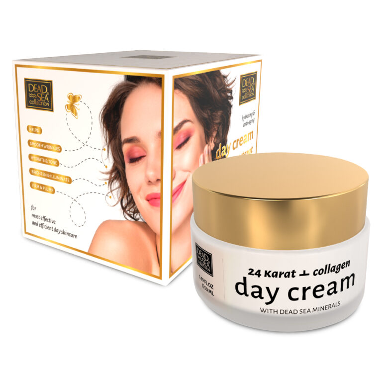 24k Gold & Collagen Day Cream - Dead Sea Collection