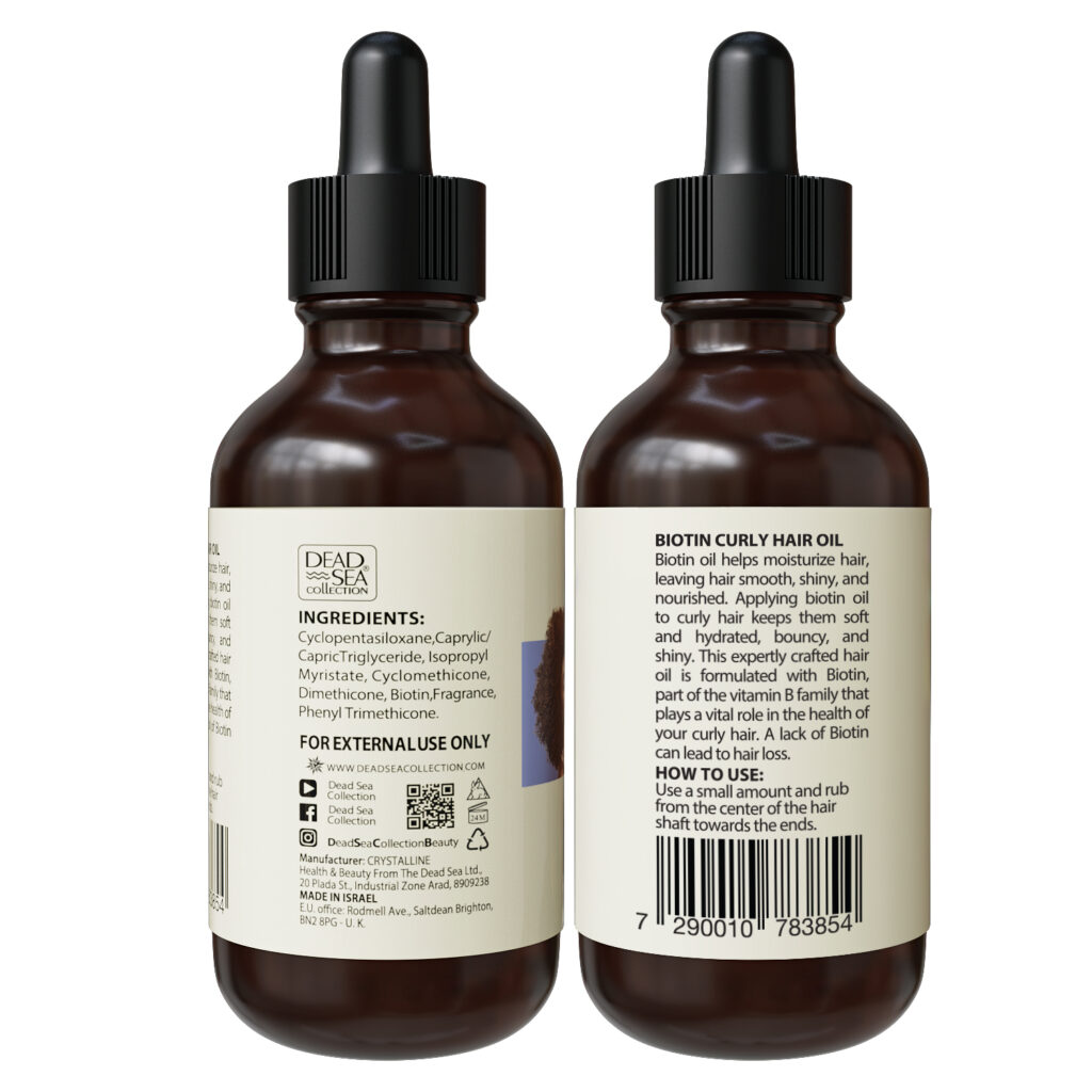 Biotin Hair Oil Dead Sea Collection Biotin Hair Oil Dead Sea Collection