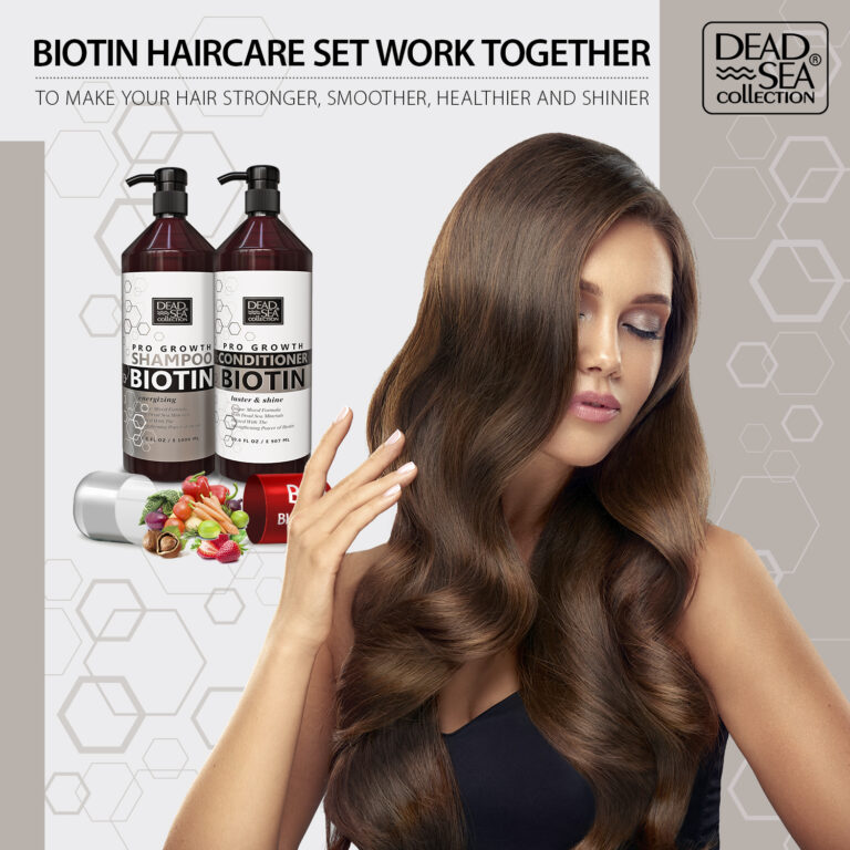 Shampoo with Biotin - Dead Sea Collection