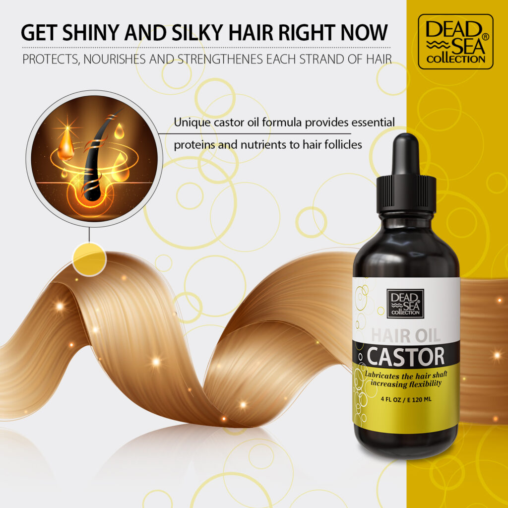 Hair Castor Hair Oil - Dead Sea Collection