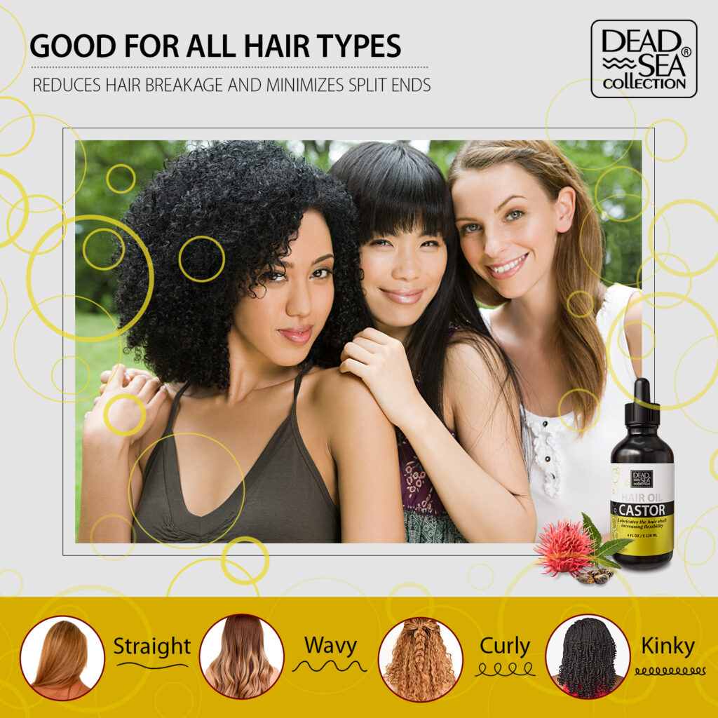 Hair Castor Hair Oil - Dead Sea Collection