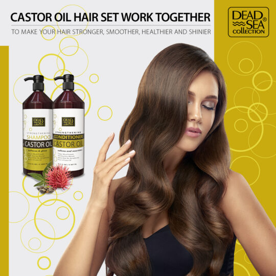 Conditioner with Castor Oil - Dead Sea Collection