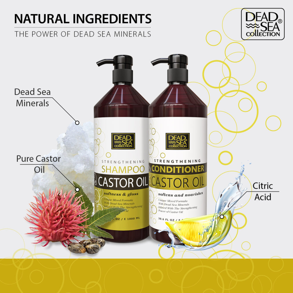 Conditioner with Castor Oil - Dead Sea Collection
